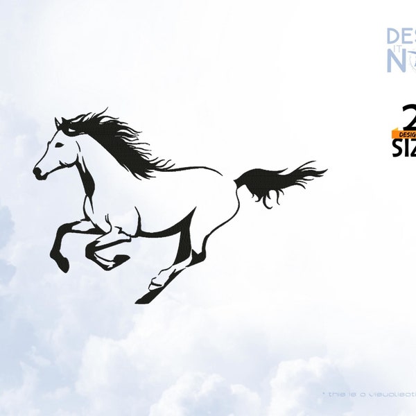 Running Horse Design - Etsy