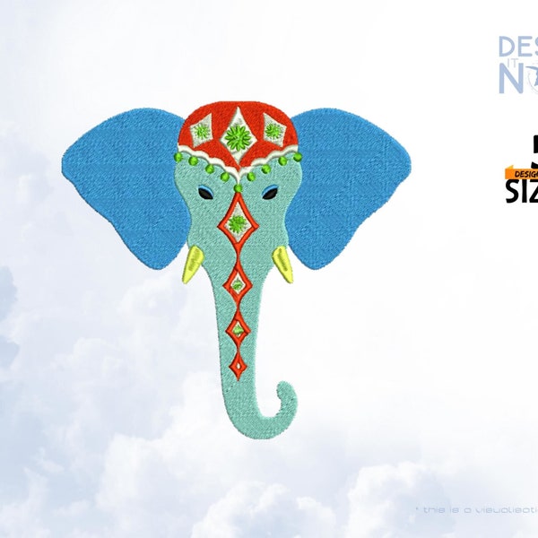 Elephant Embroidery - Etsy