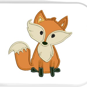 Fox Applique Design Fox Head Embroidery Design Fox - Etsy