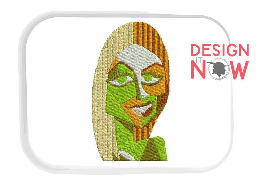 Abstract Machine Embroidery Design One Size - Etsy