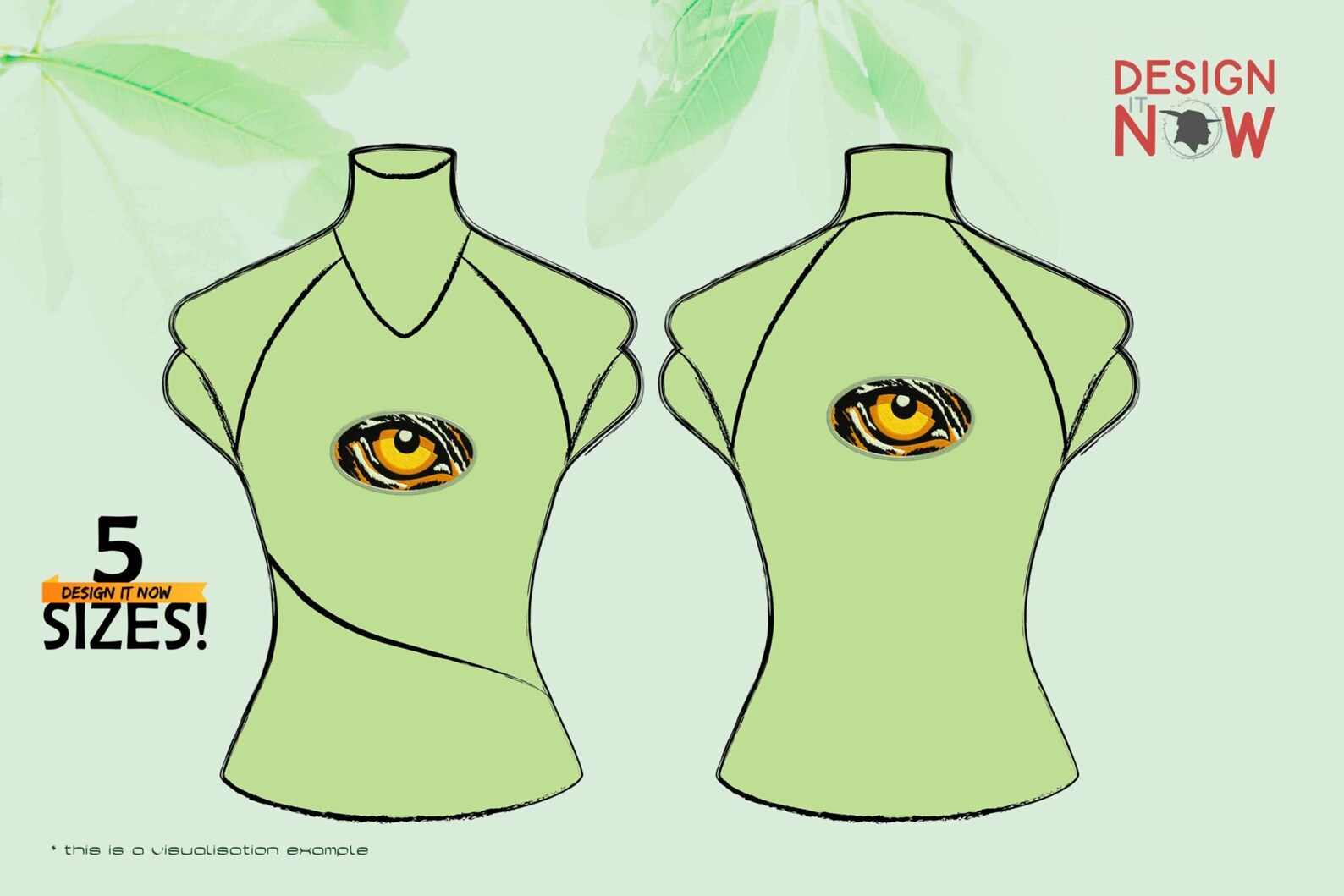 Tiger Eye Embroidery Design, Machine Embroidery Pattern (digital ...