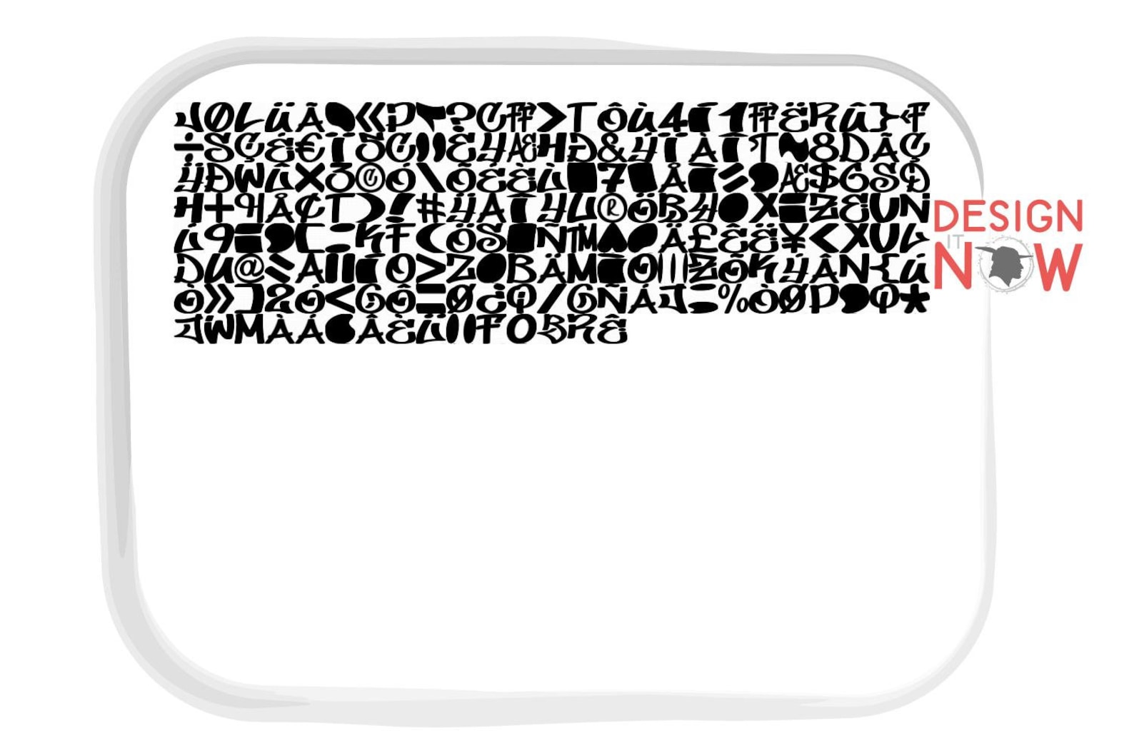 Uriel Graffiti Embroidery Font, Urban Font, Street Art Font, Street ...