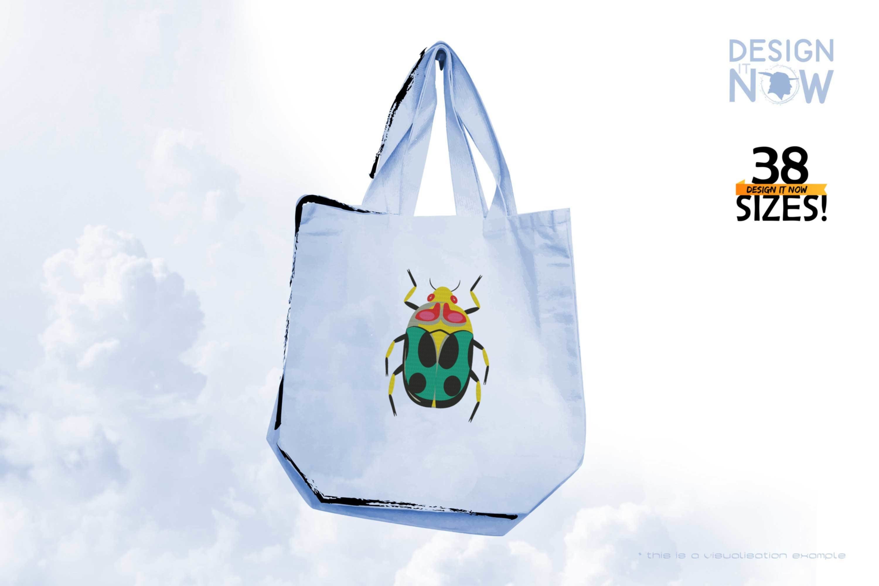 Bug Embroidery Design Colorful Insects Embroidery Pattern - Etsy