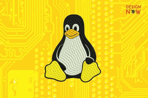 Tux Penguin Embroidery Design Penguin Embroidery Tux - Etsy