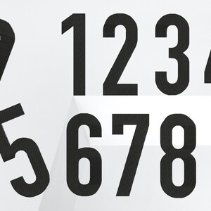 Standard Embroidery Font, Sans Serif Font, Block Embroidery Font ...