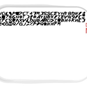 Paint Brush Embroidery Font, Brush Fonts, Paint Brush Embroidery Font ...