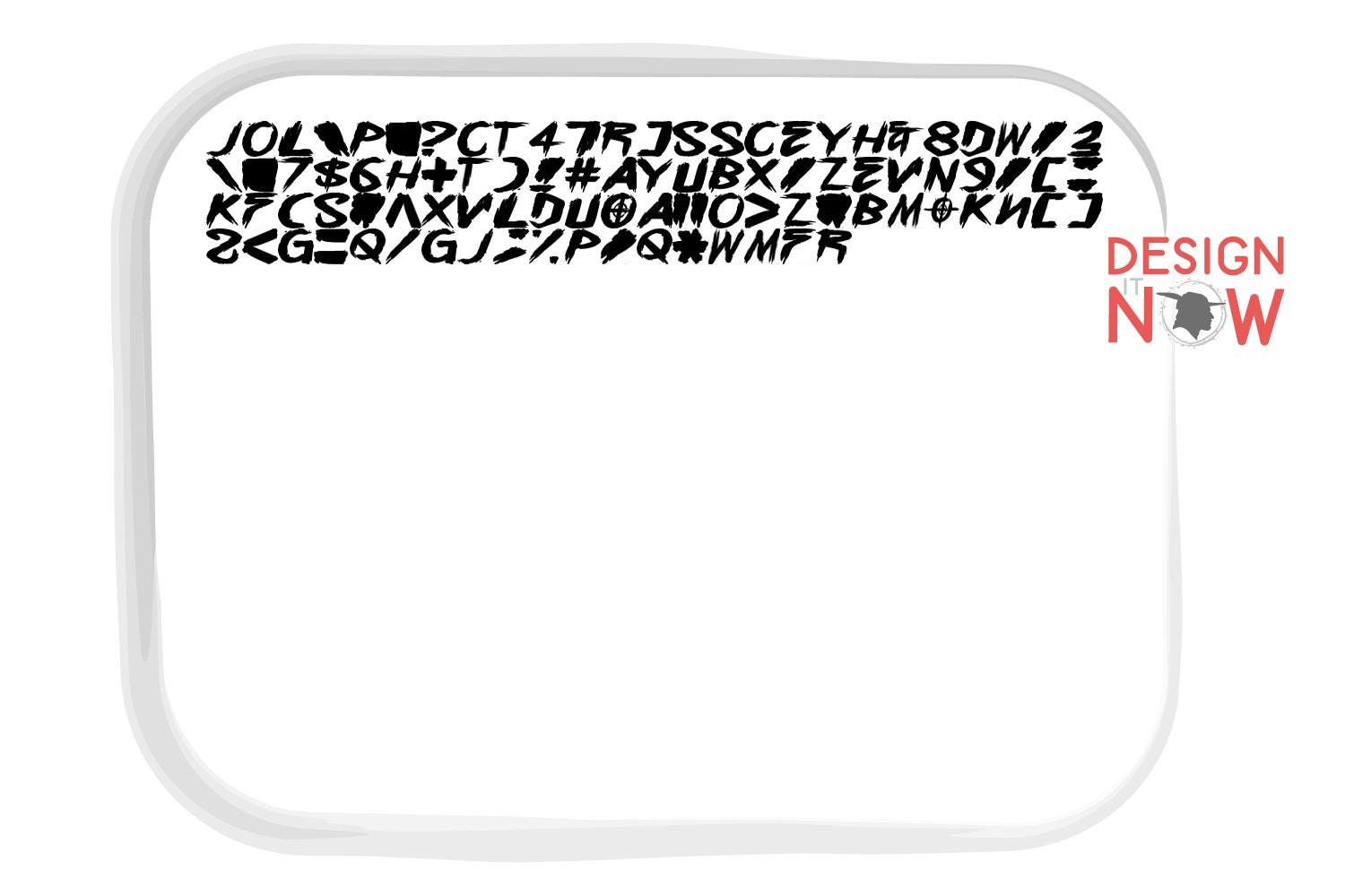 Paint Brush Embroidery Font Brush Fonts Paint Brush - Etsy UK