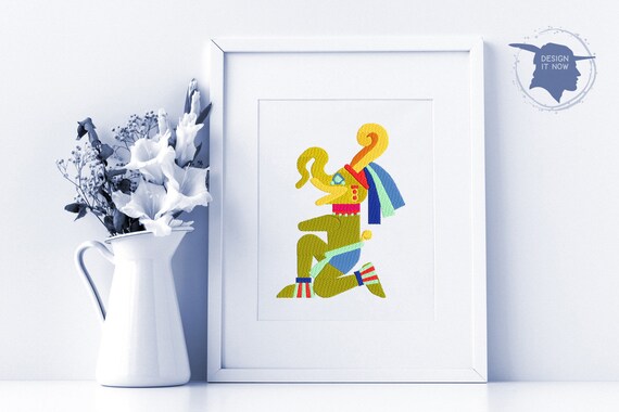 Maya Embroidery Design Maya Culture Embroidery Maya Goddess | Etsy