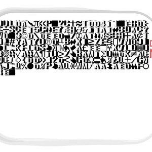 Sandi Outline Thin 3D Embroidery Font, Modern Playful Three Dimensional ...