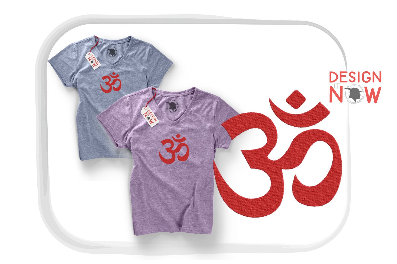 Om Embroidery Design Aum India Embroidery Om Embroidery - Etsy