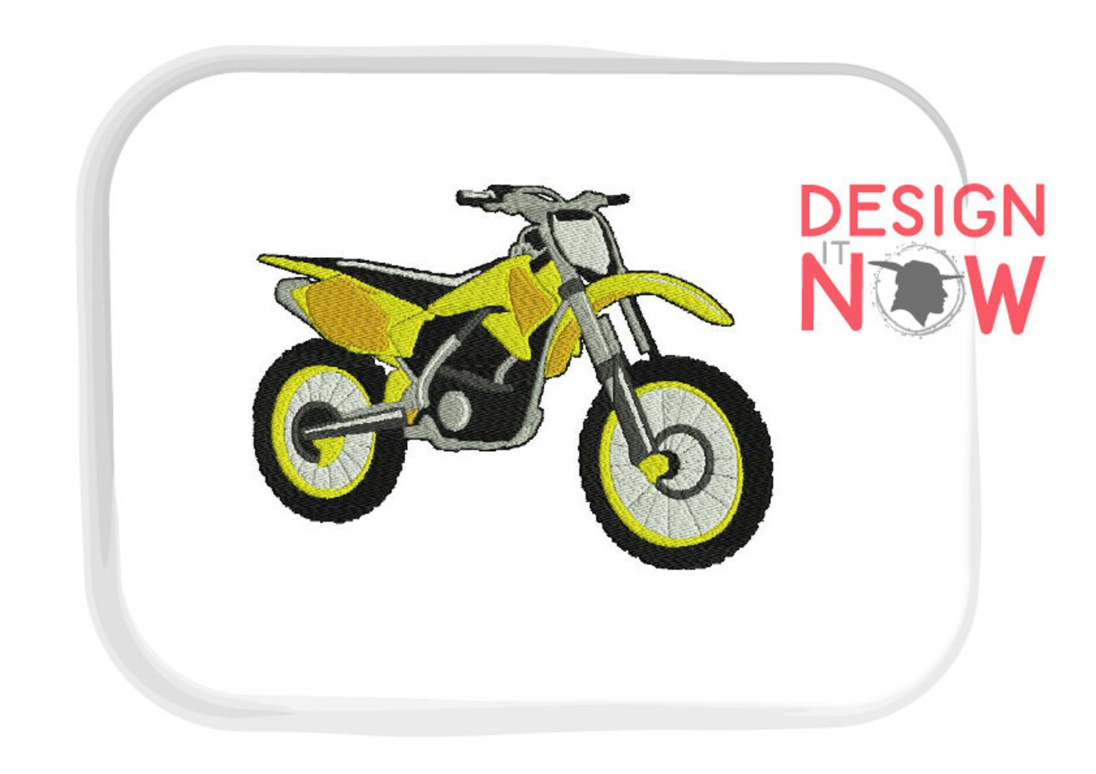 Motocross Embroidery Design Motorcycle Sport Embroidery - Etsy UK