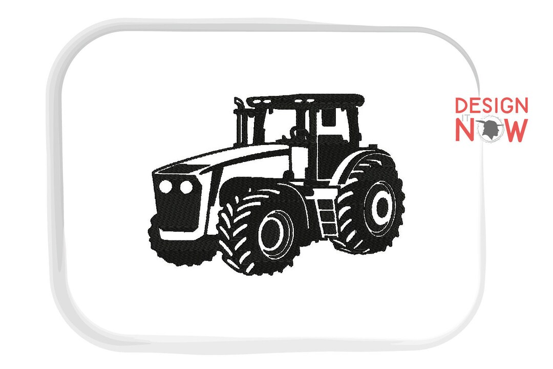 Tractor Embroidery Design, Tractor Embroidery, Car Embroidery Art ...