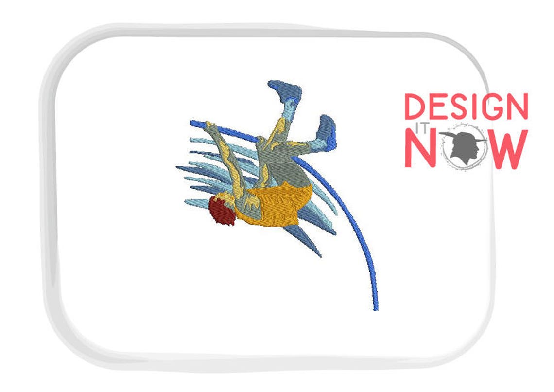 Pole Vault Machine Embroidery Design Track and Field Sport Set - Etsy