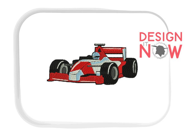 Rally Sports Car Auto Racing Machine Embroidery Design Set of | Etsy