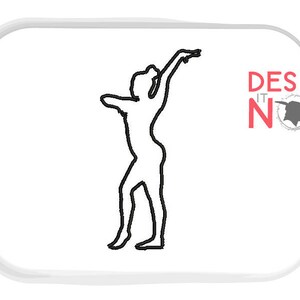 Sports Cricket Machine Embroidery Design Outline Set of 4 - Etsy