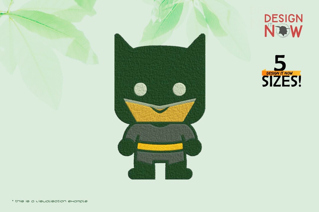 Superhero Embroidery Design, Super Hero Embroidery Pattern, Anime ...