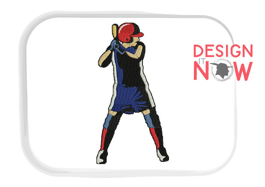 Baseball Pitcher Catcher Batter Machine Embroidery Design Sport Ball ...