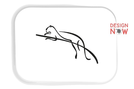 Puma Embroidery Design Puma Embroidery Leopard Embroidery - Etsy