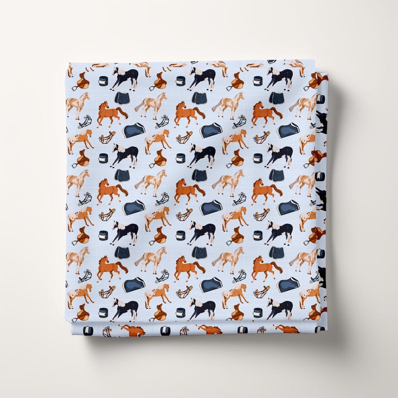 Horse Riding Seamless Pattern - Horse Pattern|equestrian Pattern ...