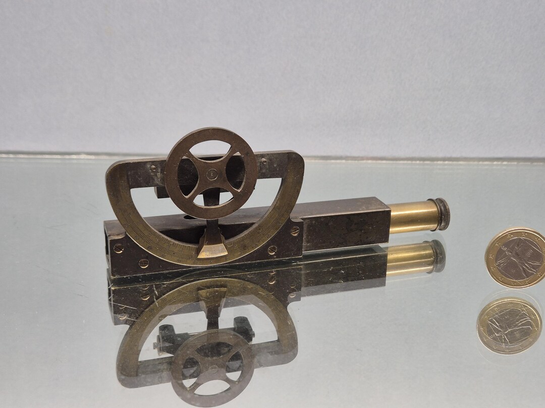 Antique Brass and Bronze Abney Clinometer. 1900. Antique Clinometer ...