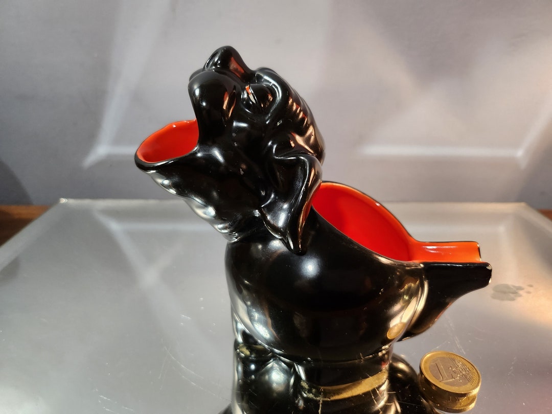 Bonzo Bihl Art Deco Porcelain Ashtray. Made in Czechoslovakia. 1930s ...