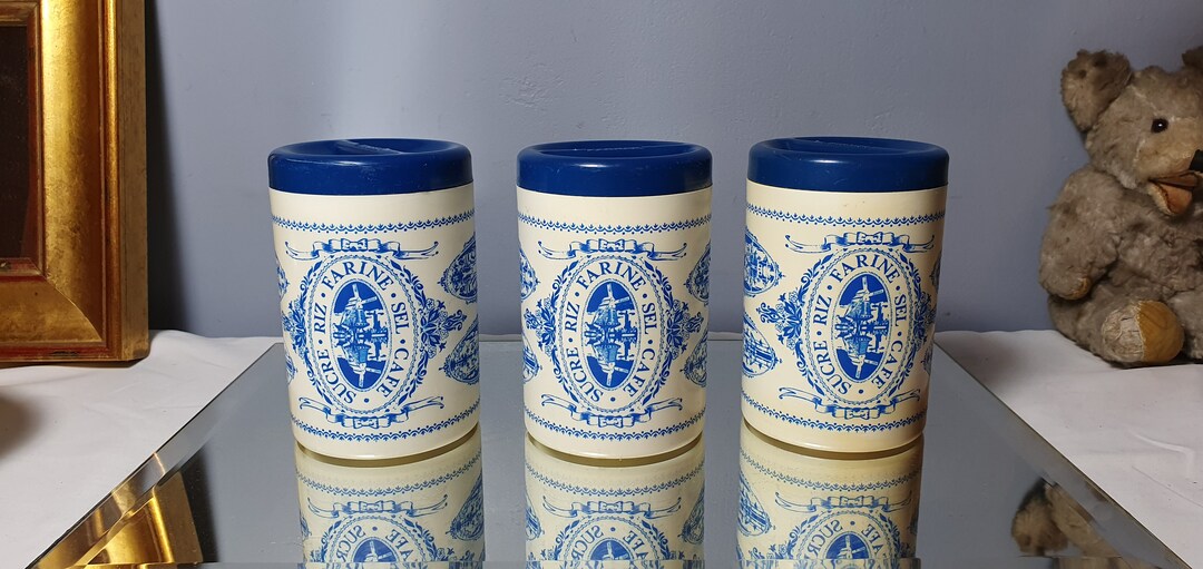 Set of 3 Plastic Spice Boxes pernod. Vintage Boxes From Pernod. - Etsy