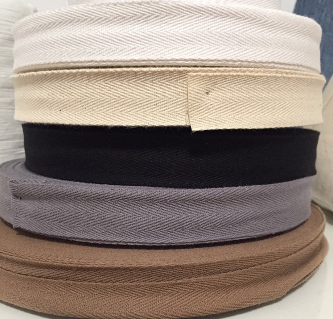Cotton Twill Tape, Finishing Tape, All Cotton Sewing Supplies, Natural ...