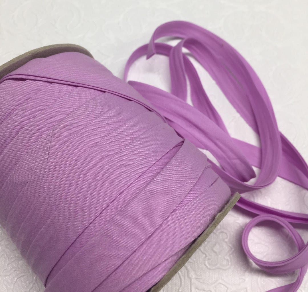 1/4" Bias Tape Lilac, 6mm Bias Tape, Light Purple Bias Binding, Narrow ...