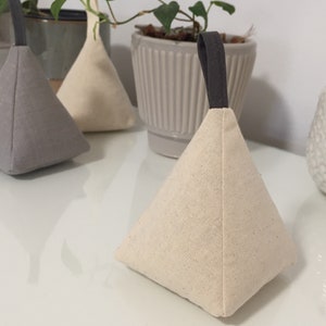 Fabric Pyramid Pattern Weights, Paper Weights, Triangle Weights ...
