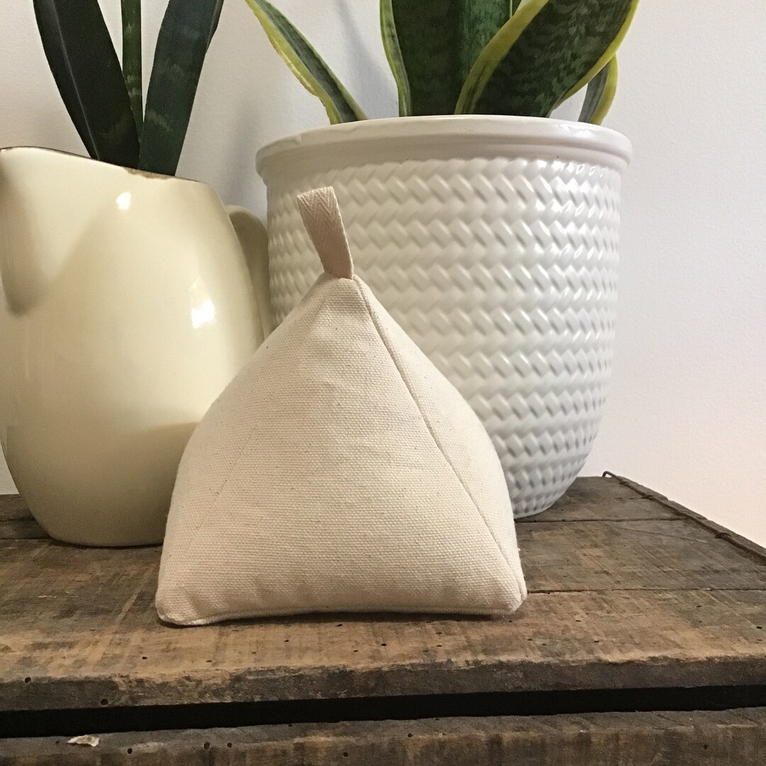 Natural Canvas Doorstops Sturdy Door Stops Assorted Size Doorstops ...