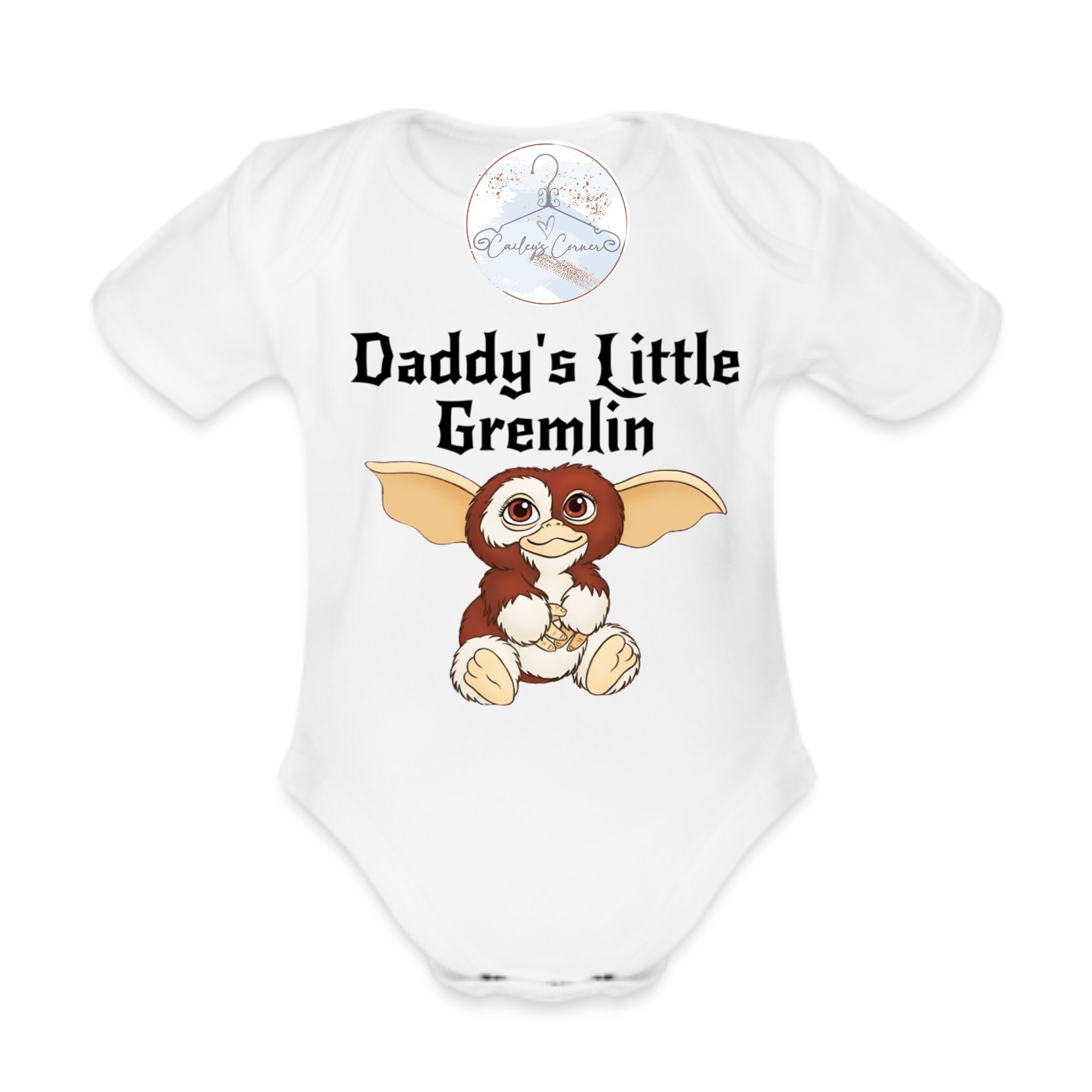 Daddy's Little Gremlin Baby Onesie, Unisex Cotton - Etsy