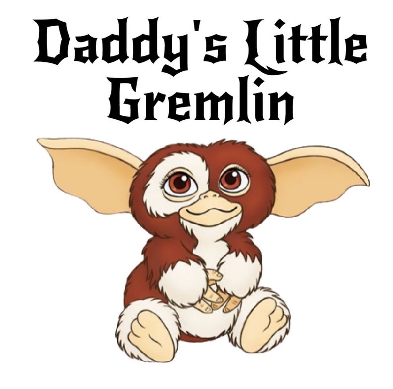 Daddy's Little Gremlin Baby Onesie, Unisex Cotton - Etsy