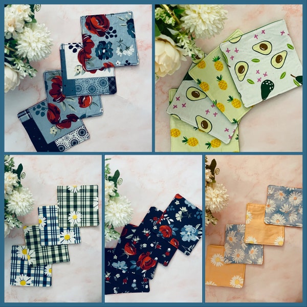 Cloth Coasters - Etsy