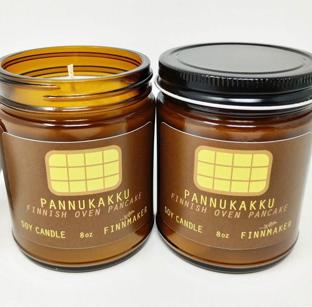 PANNUKAKKU Soy Wax Candle | Finnish Oven Pancake Finland Heritage ...