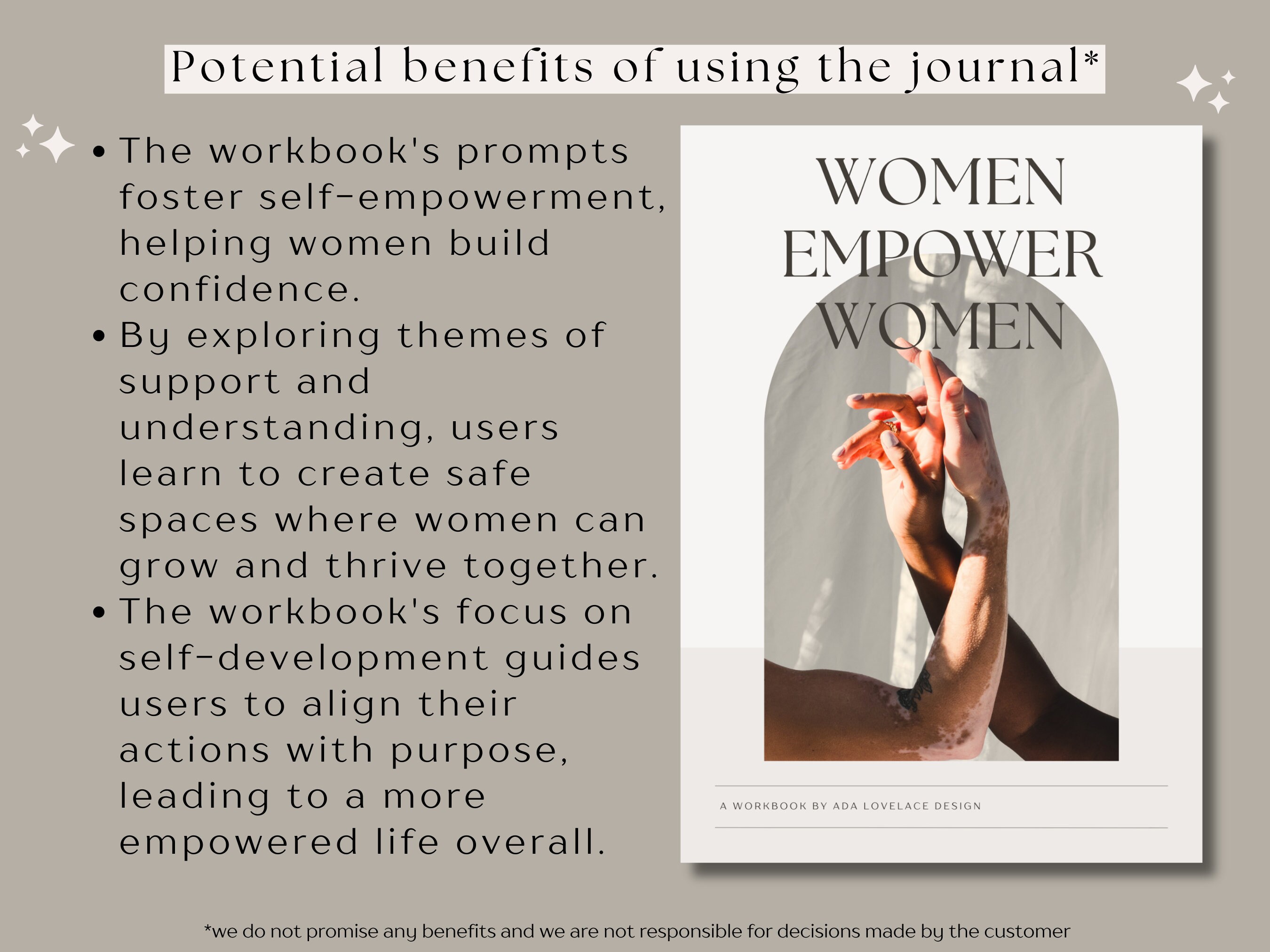 Women Empower Women | Feminist Workbook With 30 Journal Prompts to ...