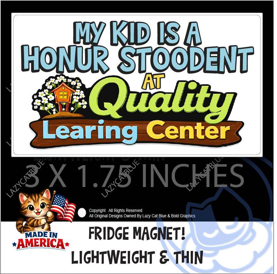 Learing Center, Quality Learing Center, Learing Center Magnet, Honor ...