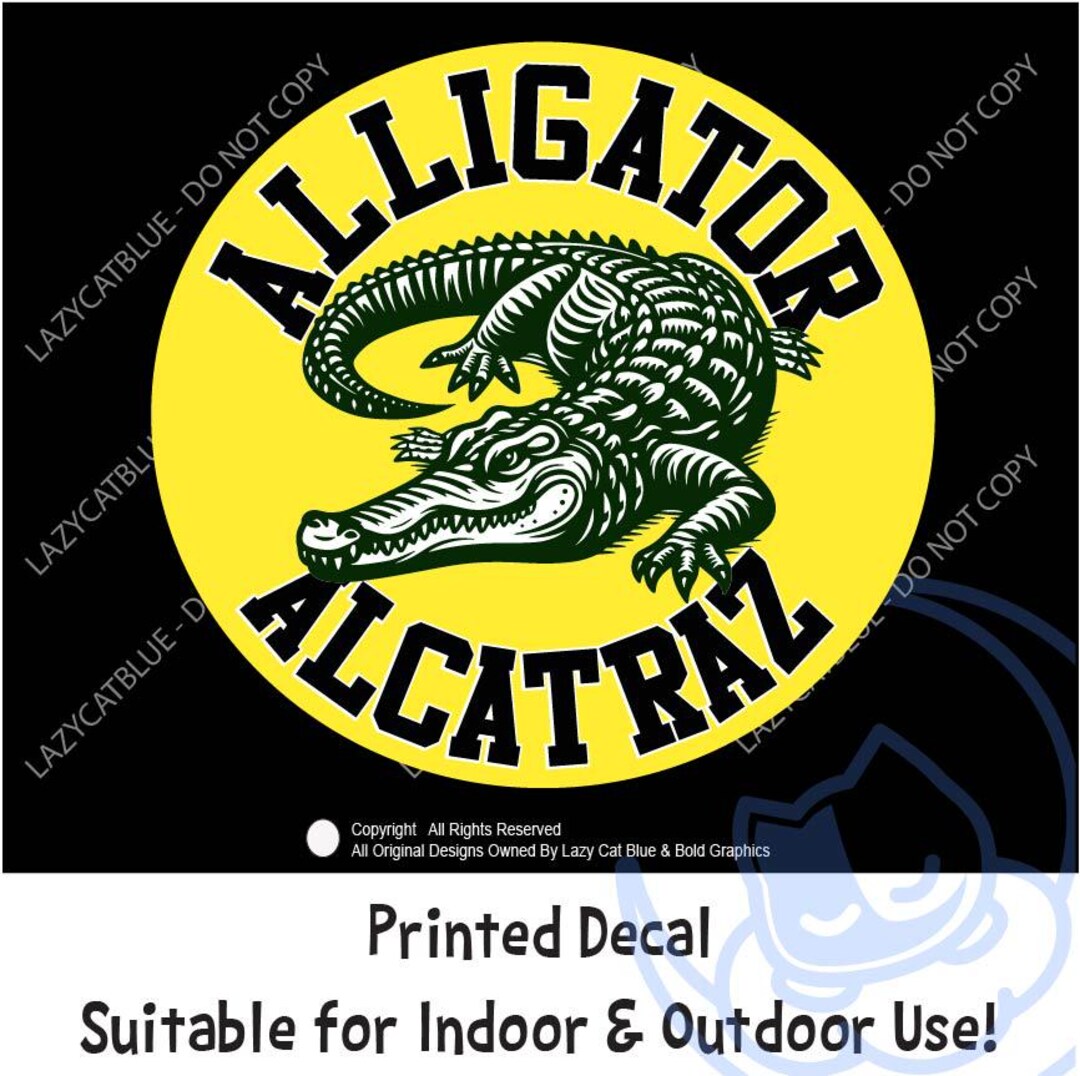 Alligator Alcatraz, Alligator Alcatraz Sticker, Alligator Alcatraz ...