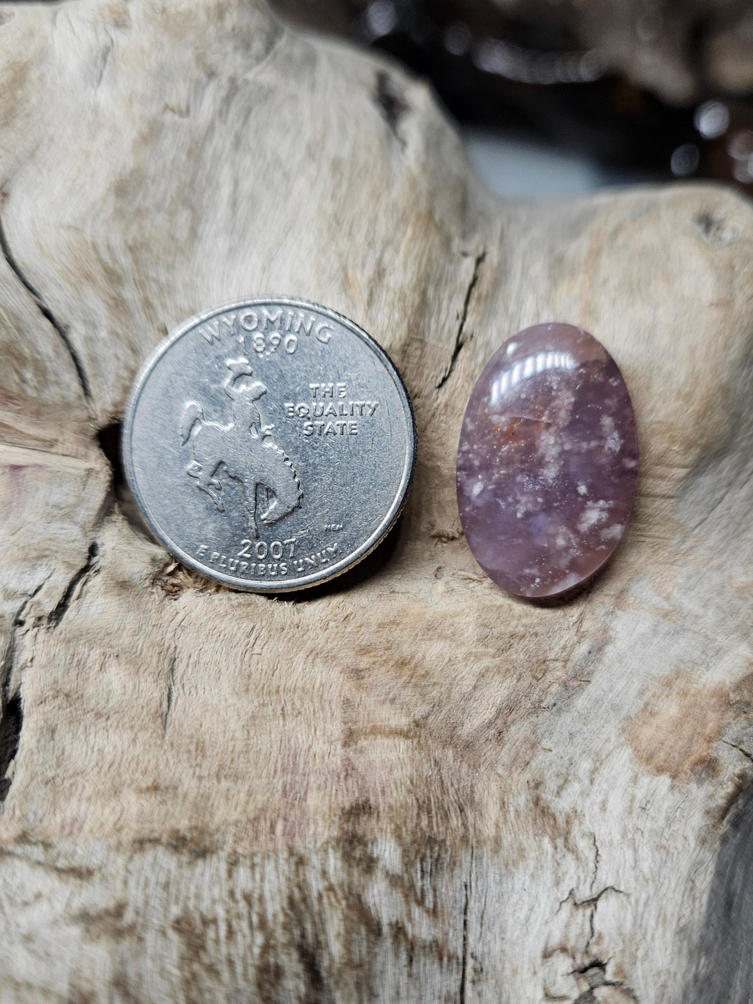 Yellowstonegem Nevada Pink Purple Agate 15 Carats - Etsy