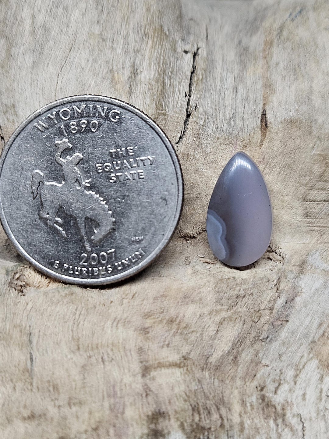 Yellowstonegem-et Natural Cody WY Yellowstone Agate Cabochon 5 Carats ...