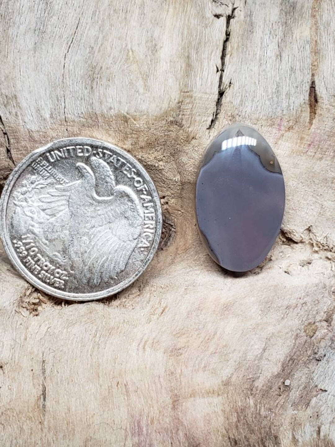 Yellowstonegem-et Natural Cody WY Yellowstone Agate Cabochon 10 Carats ...