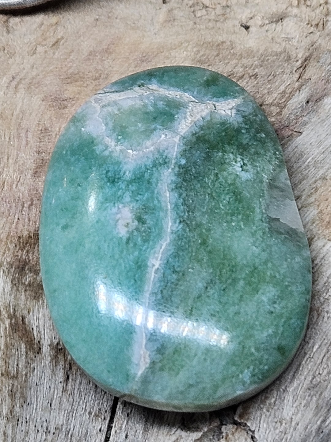Yellowstonegem ET Natural Yellowstone Variscite Cabochon 25 Carats No ...