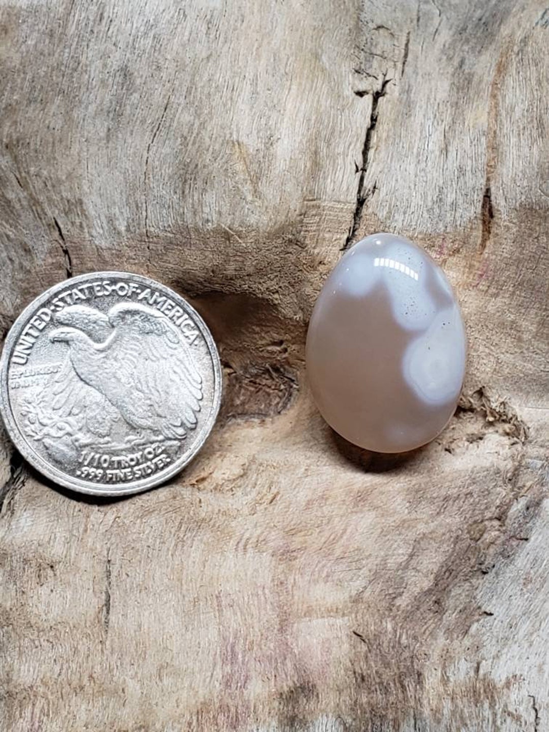 Yellowstonegem-et Natural Cody WY Yellowstone Agate Cabochon 15 Carats ...