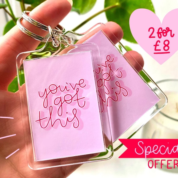 Quote Key Chain - Etsy