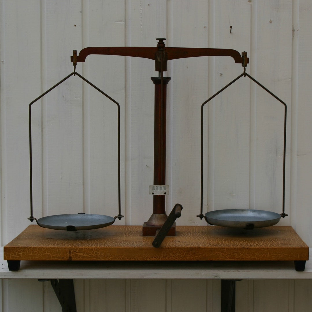 Antique Precision Scale Pharmacy Scale Vintage Before 1945 Museum ...