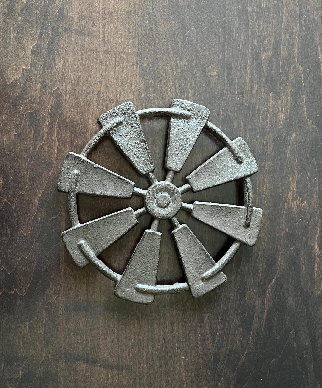 Windmill Trivet;cast Iron Windmill;metal Windmill ;cast Iron Decor ...