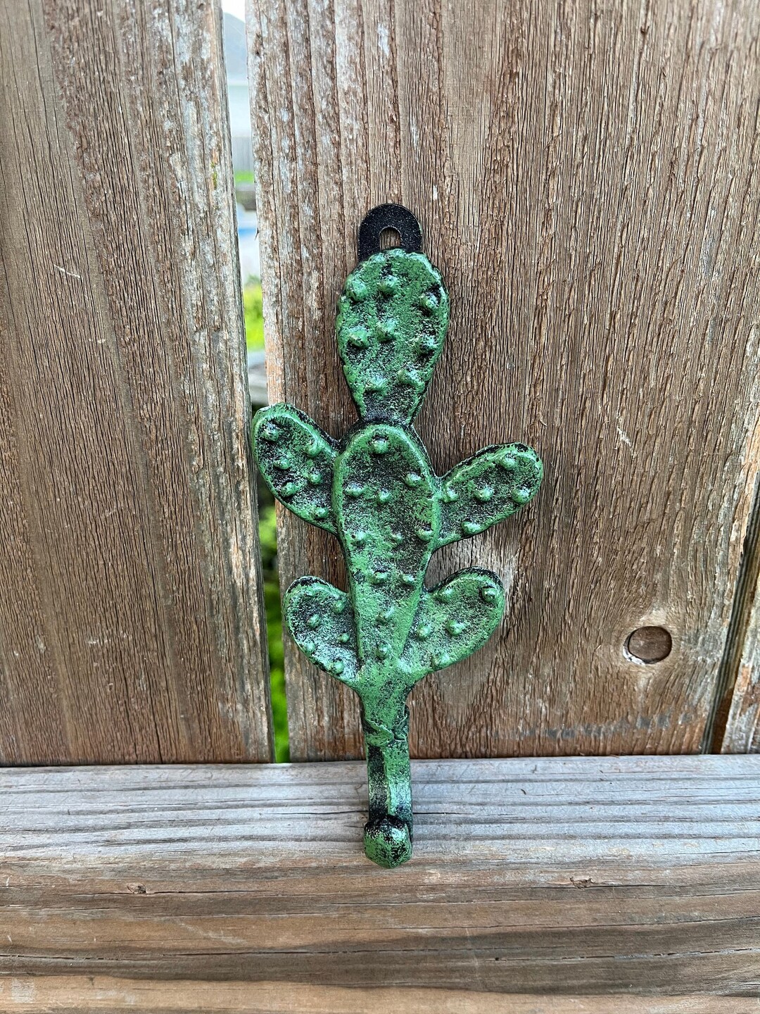 Cactus Wall Hook; Cast Iron Cactus; Rustic Cactus; Cactus Wall Decor ...