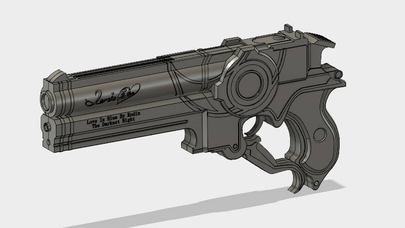 Bayonetta 2 Love is Blue Guns 3D Files - Etsy Australia