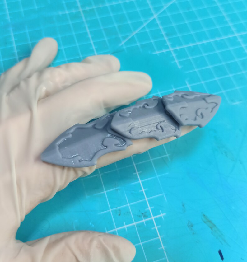 Baldur's Gate 3 STL FILES Dame Aylin Finger Armor for Cosplay. - Etsy