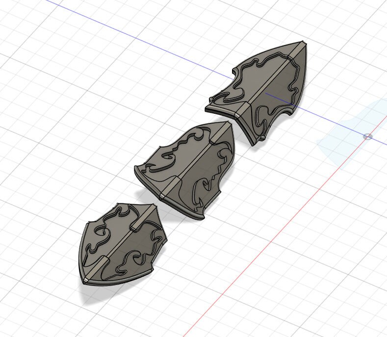 Baldur's Gate 3 STL FILES Dame Aylin Finger Armor for Cosplay. - Etsy