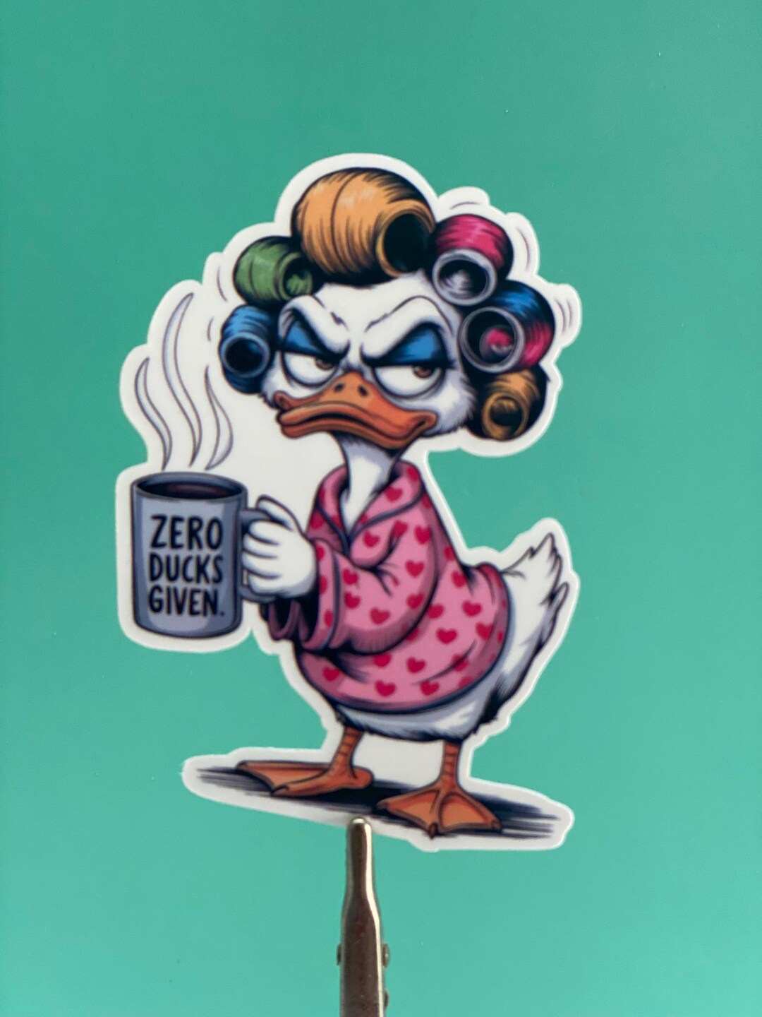 Zero Ducks Given Vinyl Sticker - Etsy